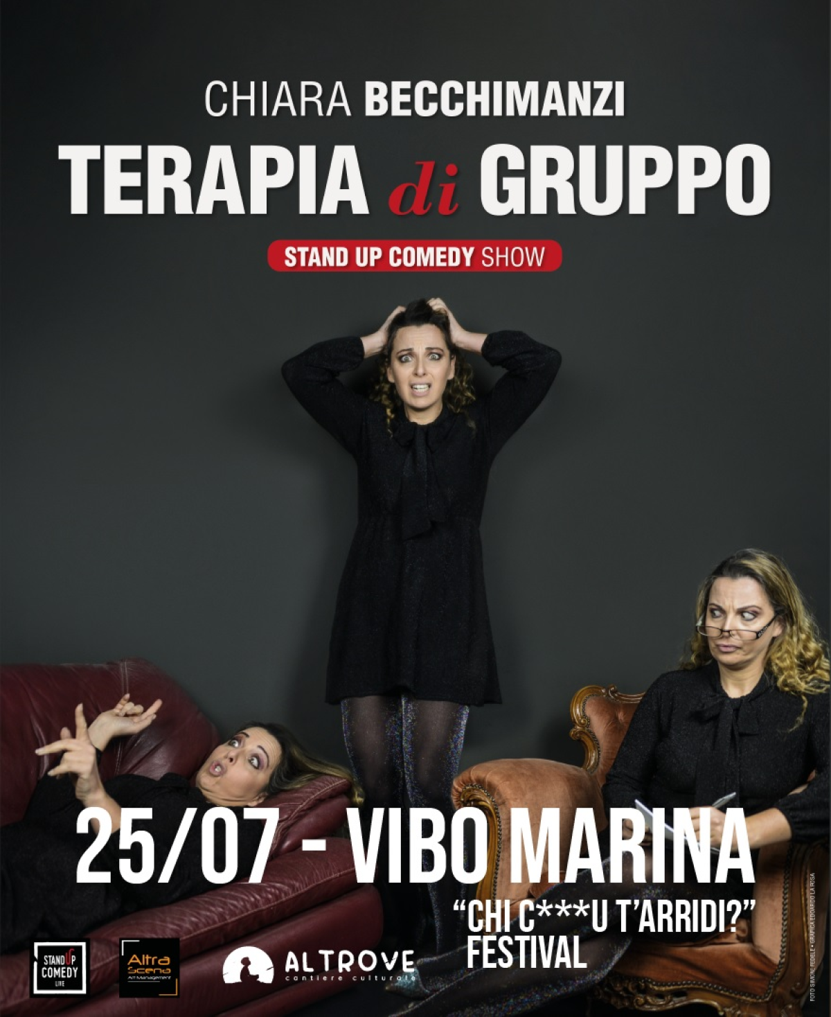 CHI C***U T'ARRIDI? | STAND-UP COMEDY FESTIVAL | VIBO MARINA | CHIARA BECCHIMANZI | i-Ticket ...