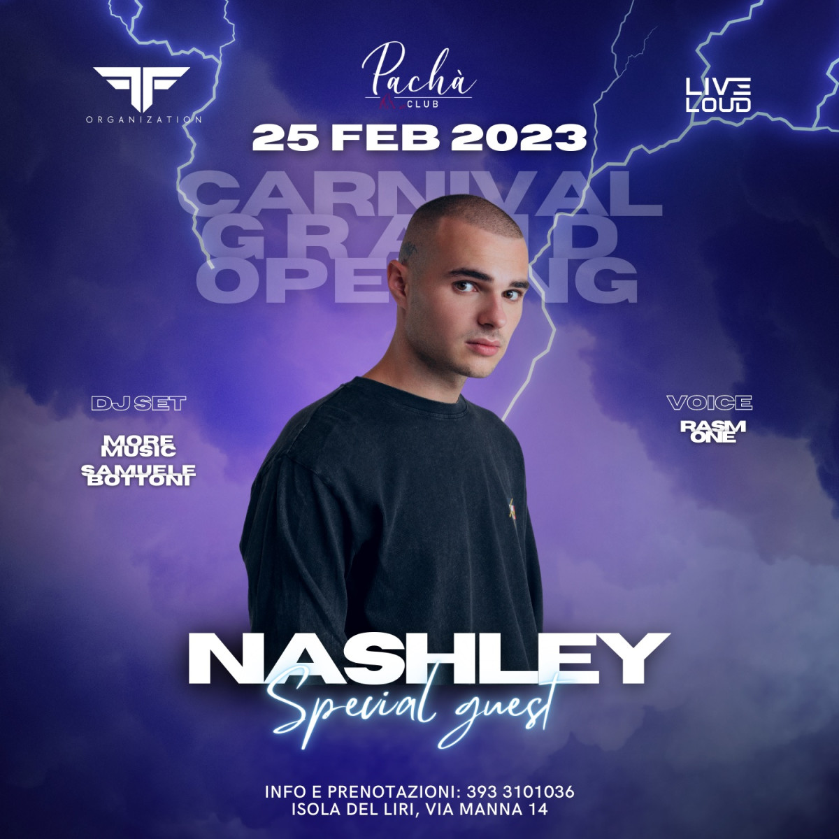 PREVENDITA UFFICIALE BIGLIETTI | CARNIVAL NASHLEY LIVE - ISOLA DEL LIRI ...