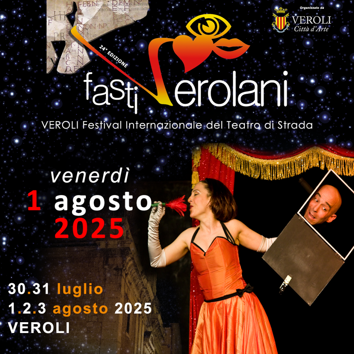 PREVENDITA UFFICIALE BIGLIETTI | FASTI VEROLANI | 1 AGOSTO 2025 ...